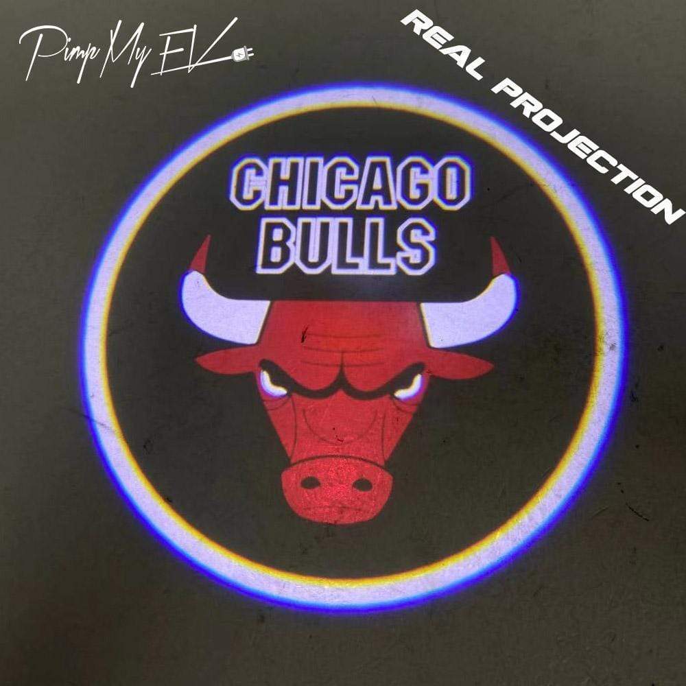 Universal Stick On Puddle Lights Custom LED Projectors for All Cars, B ...