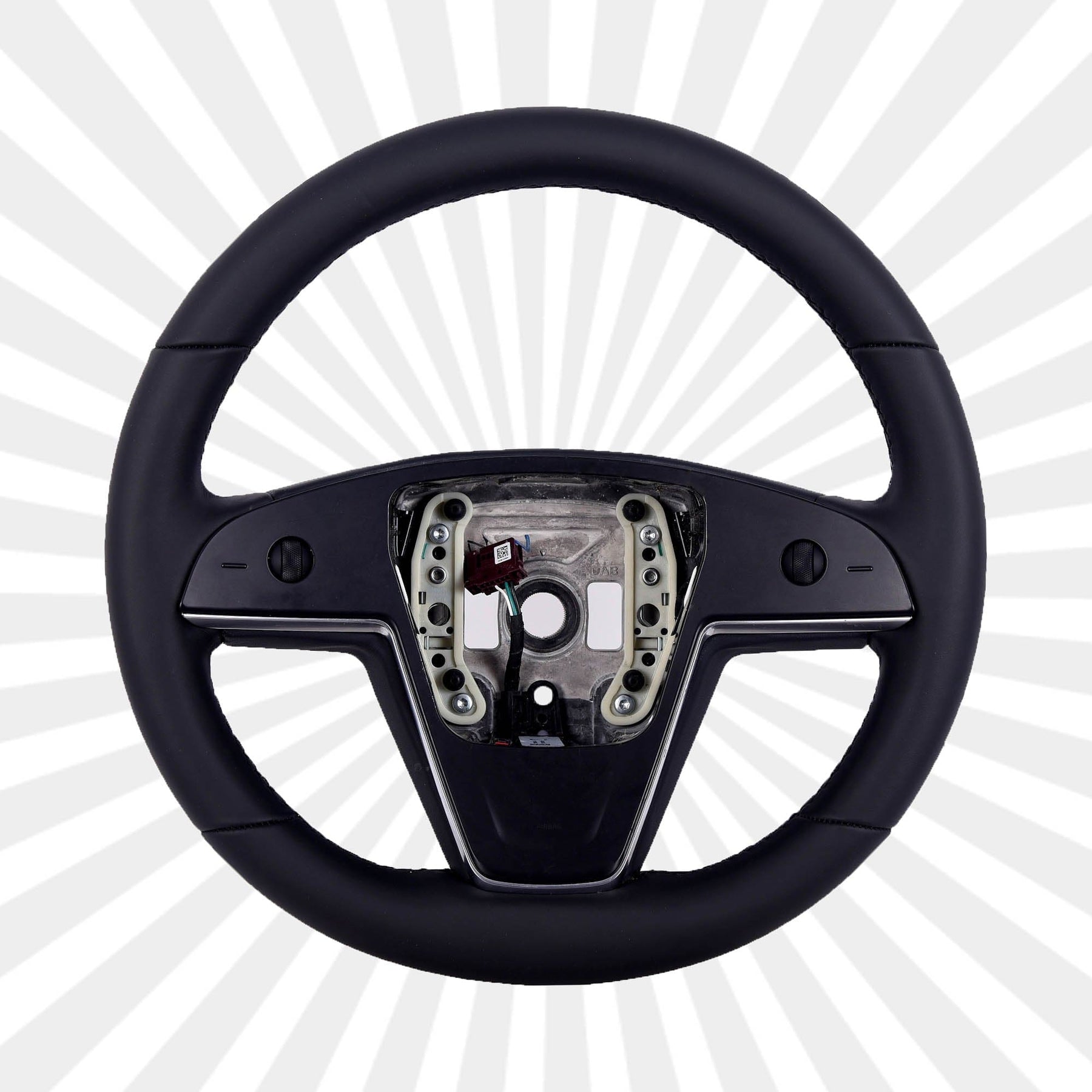 Tesla Model S/X Plaid Round Steering Wheel - ORDER NOW – ApexModz