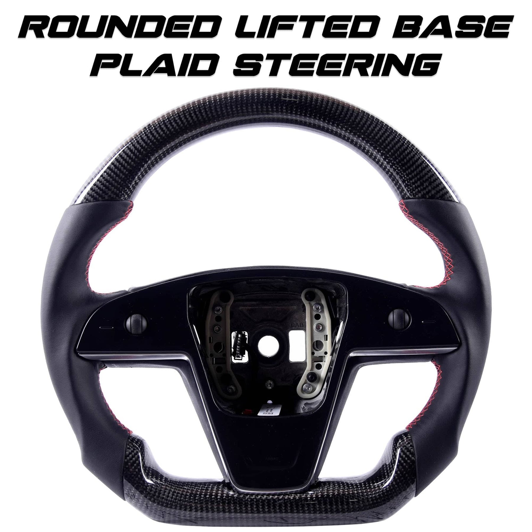 Tesla Model S/X Plaid Round Steering Wheel - ORDER NOW – ApexModz