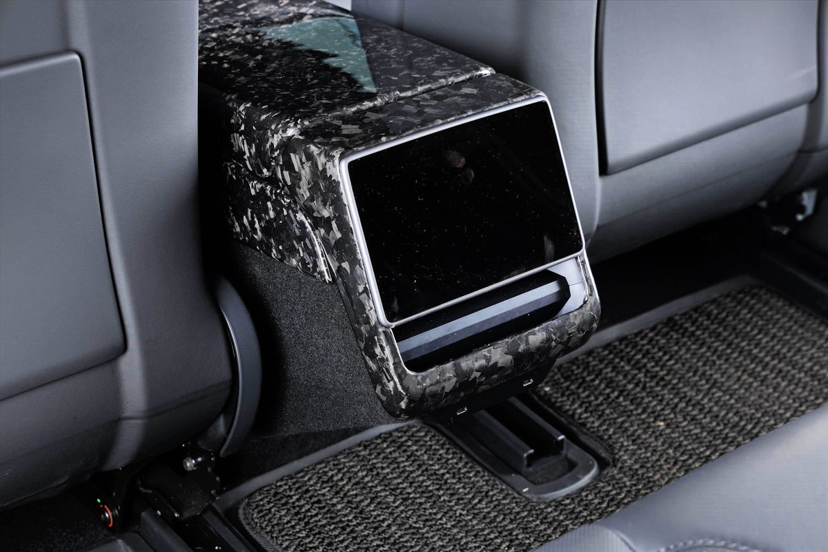 Tesla Model 3 2024 Highland Real Molded Forged Carbon Fiber Rear AC ...