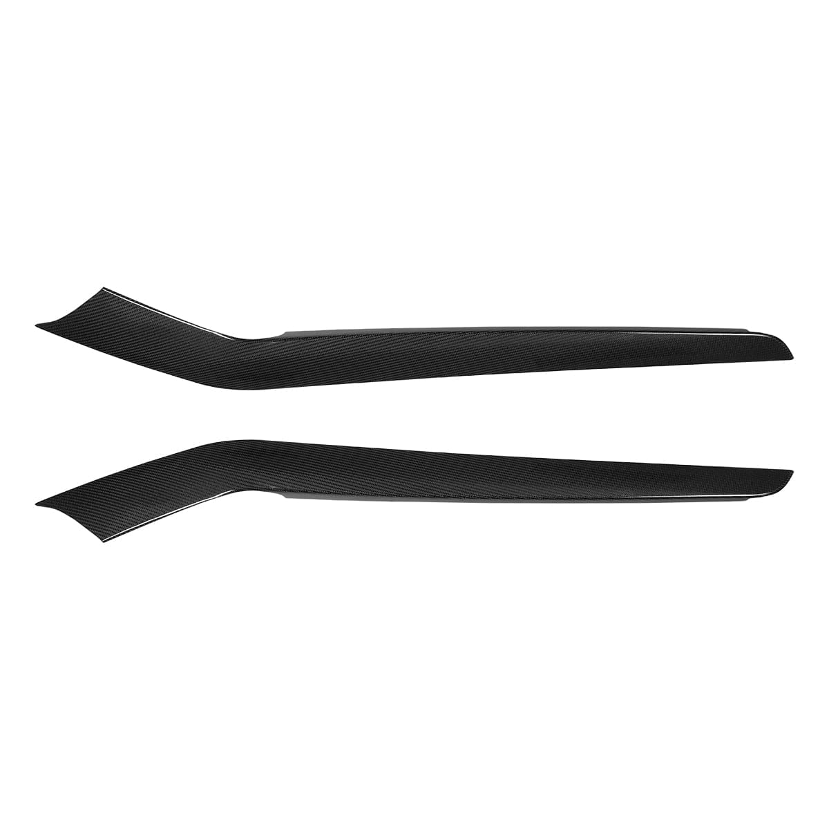 Tesla Model 3 2023-2024 Real Molded Gloss Carbon Fiber Center Console ...