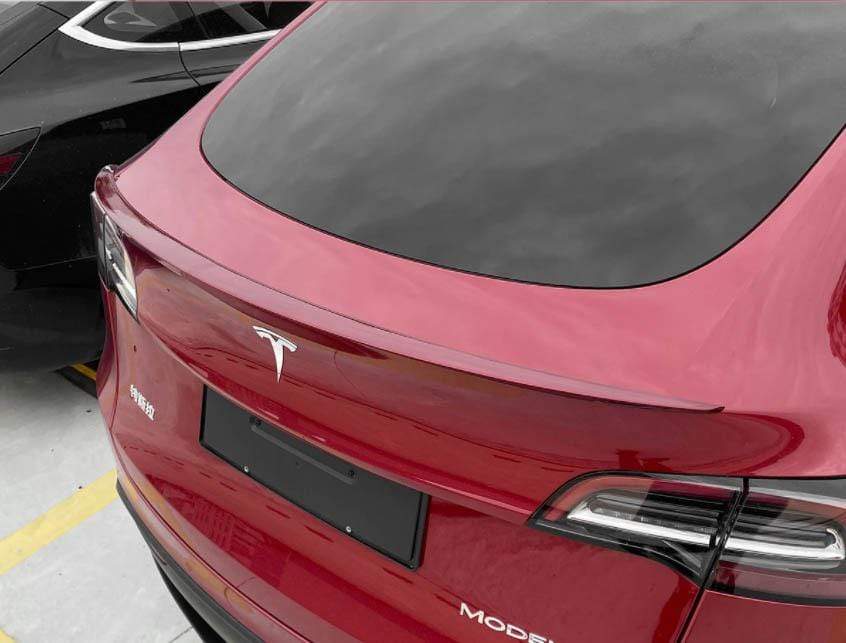 Color Matched ABS Performance Wing Spoiler For Tesla Model Y 2020-2024 ...